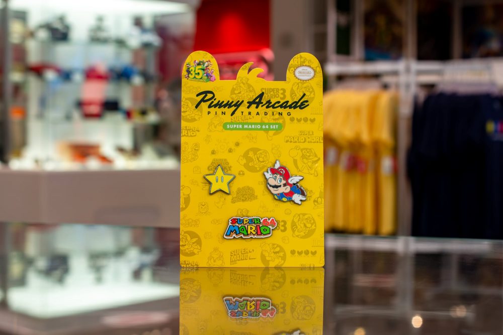 More Super Mario Bros. 35th Anniversary Collection “Pinny Arcade” pin ...