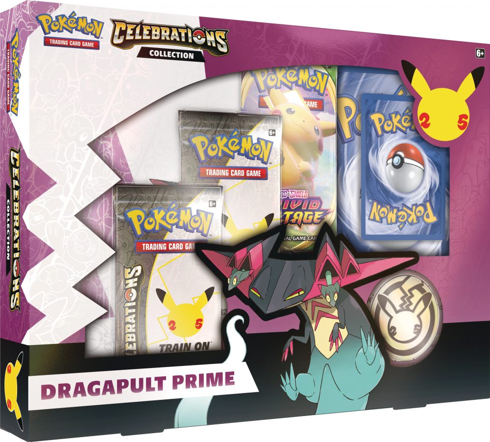 Pokémon TCG: Celebrations collection celebrates Pokémon's 25th ...