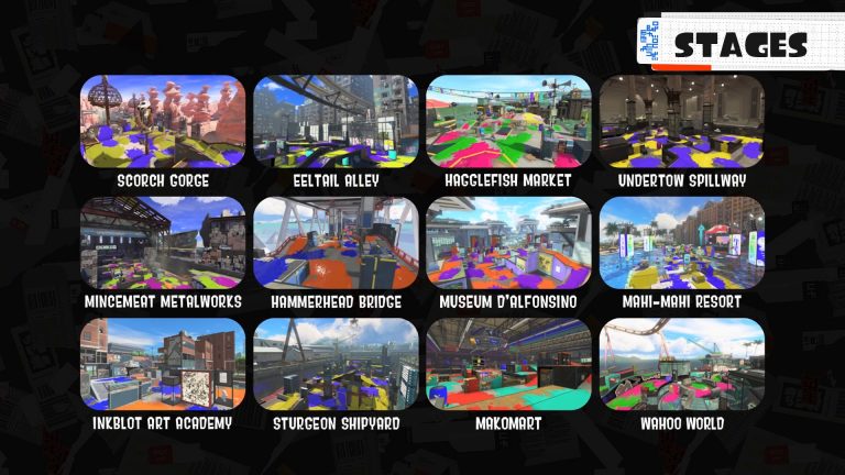 Guide - All Splatoon 3 online multiplayer maps – Nintendo Wire