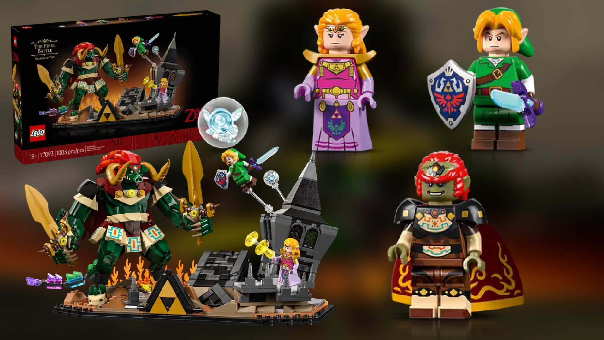 LEGO Zelda: Ocarina of Time Final Battle Set Officially Revealed ...
