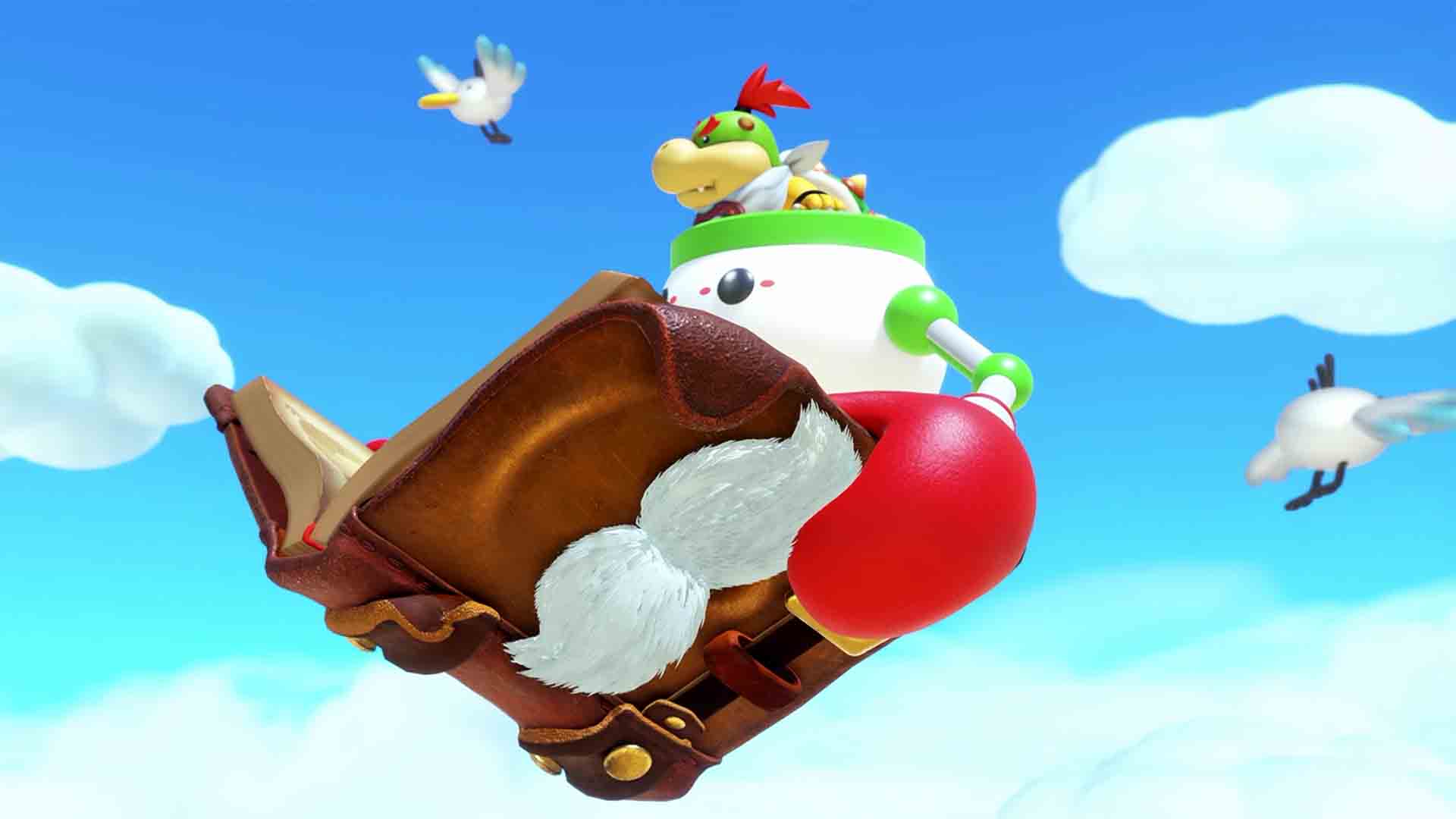 Yoshi and the Mysterious Book opening cutscene, starring Bowser Jr ...
