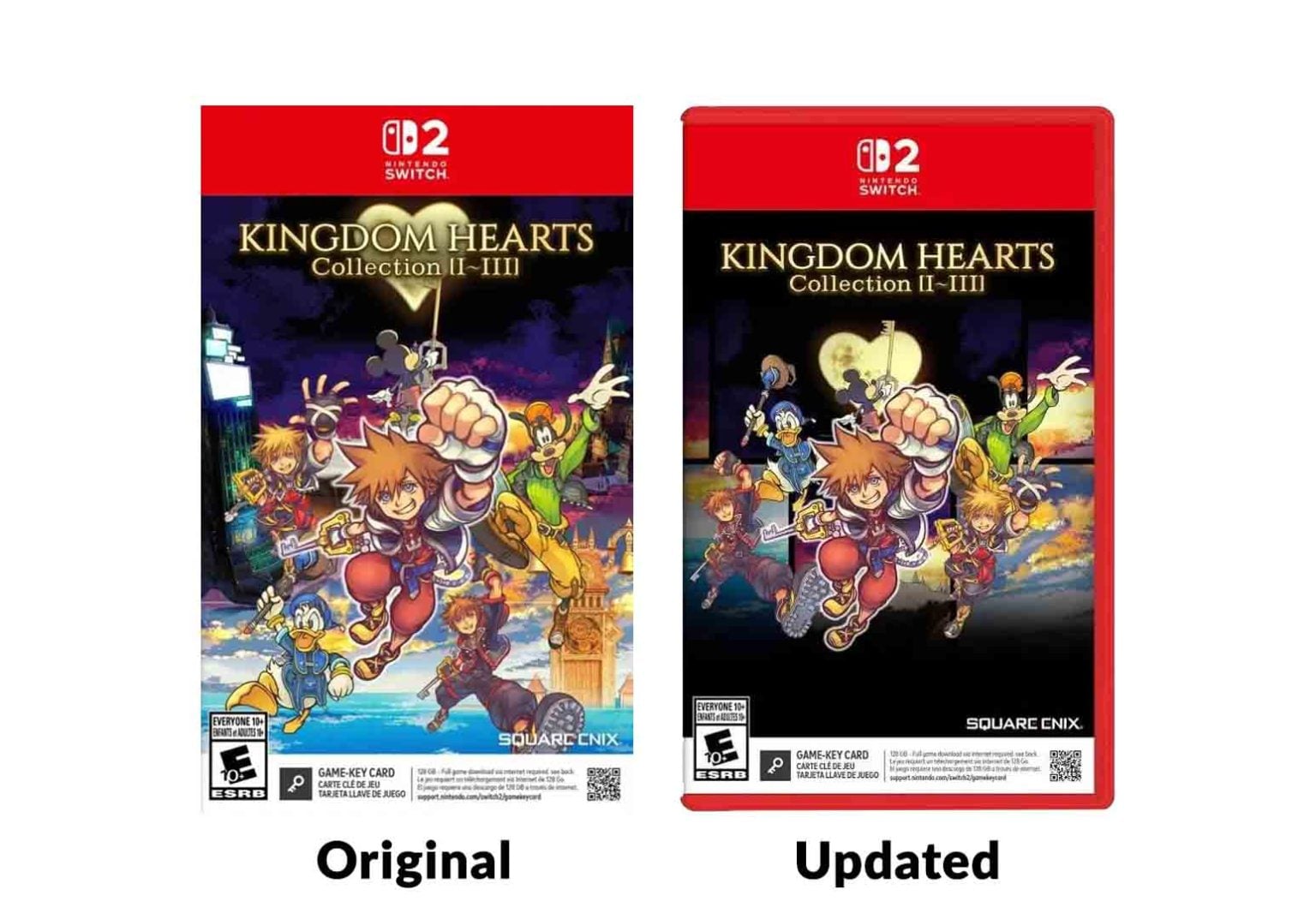 Square Enix seemingly replaces Kingdom Hearts Collection box art for ...
