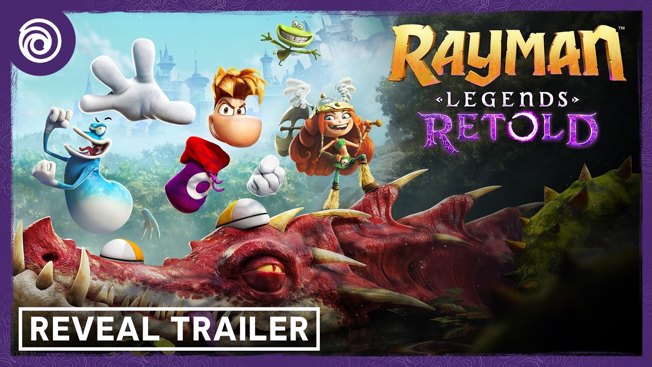 Rayman Legends Retold reimagines the 2D side scroller with a new art ...